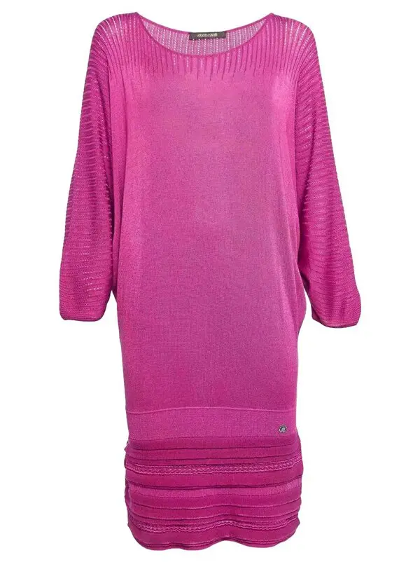 Roberto Cavalli Ruffled Detail Dress - Pink