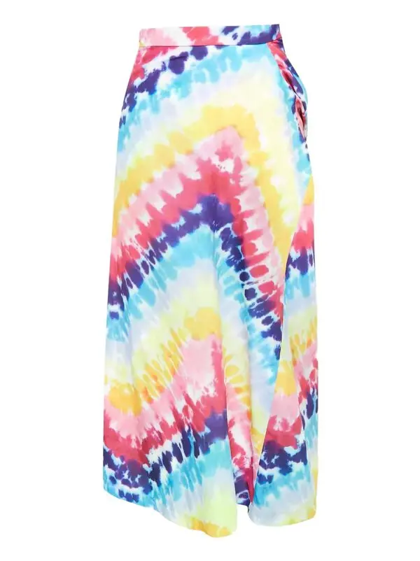 Kenzo Tie-dye Wrap Skirt - Pink
