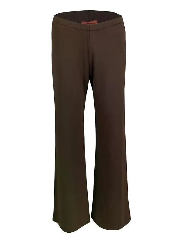 Missoni Elasticated Waist Wool Trousers - Brown