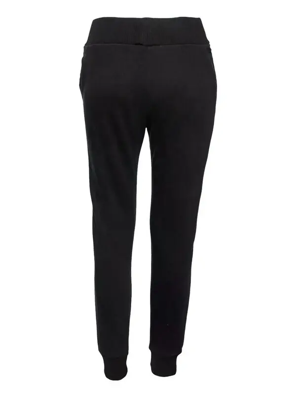 Fendi Logo Tape Track Pants - Black