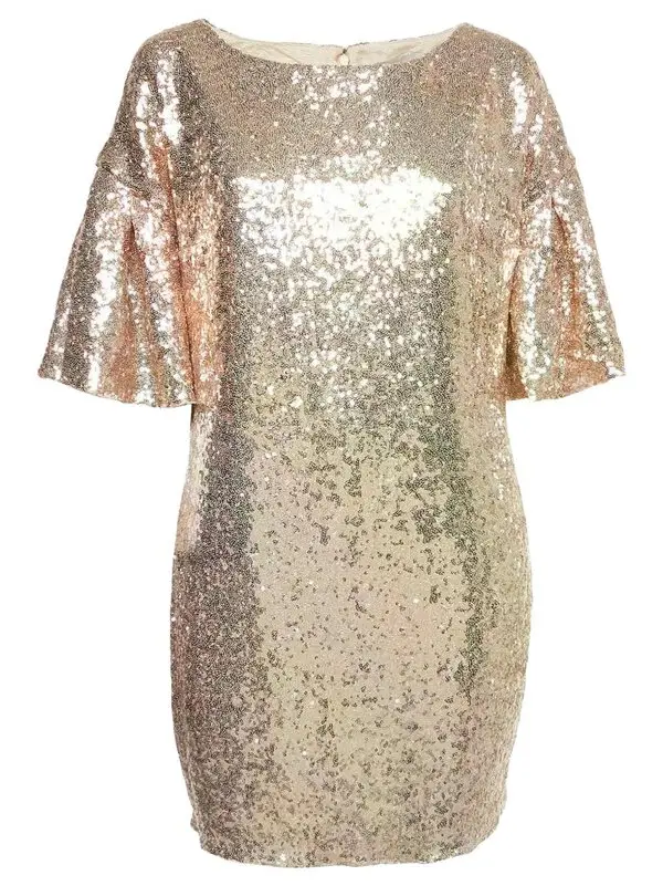 INGIE PARIS 2023 Sequin Embellished Dress - Gold