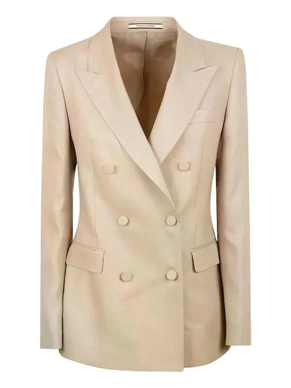 Tagliatore Double-breasted Jacket - Neutrals