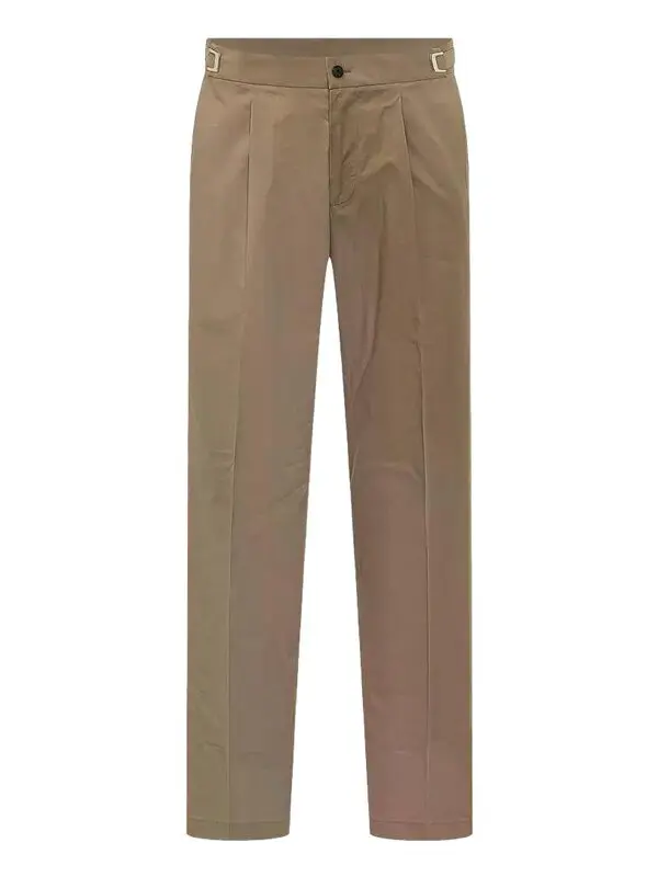 CELLAR DOOR Leo T Pleated-front Trousers - Neutrals