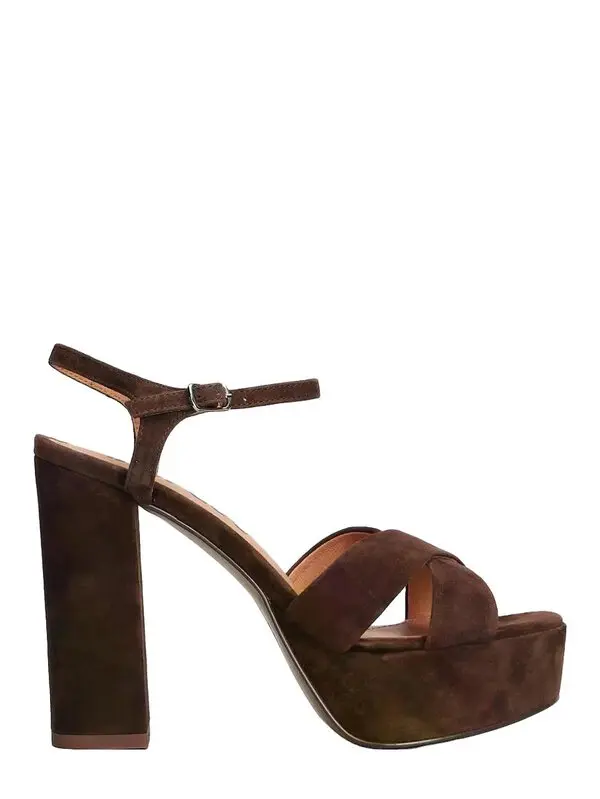 BIBI LOU Platform Sandals - Brown