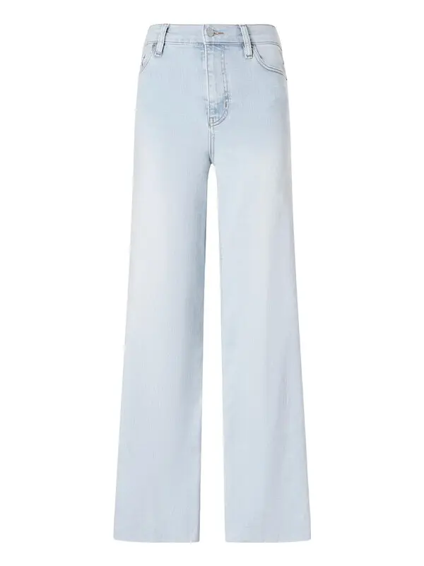 FRAME Le Slim Palazzo High-rise Wide-leg Jeans - Blue