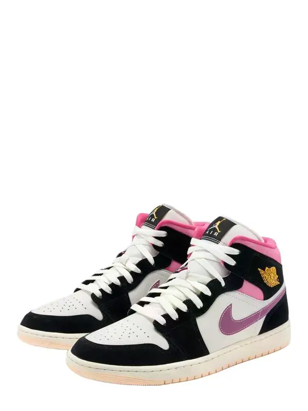 Nike Air Jordan 1 Mid Sneakers - Black