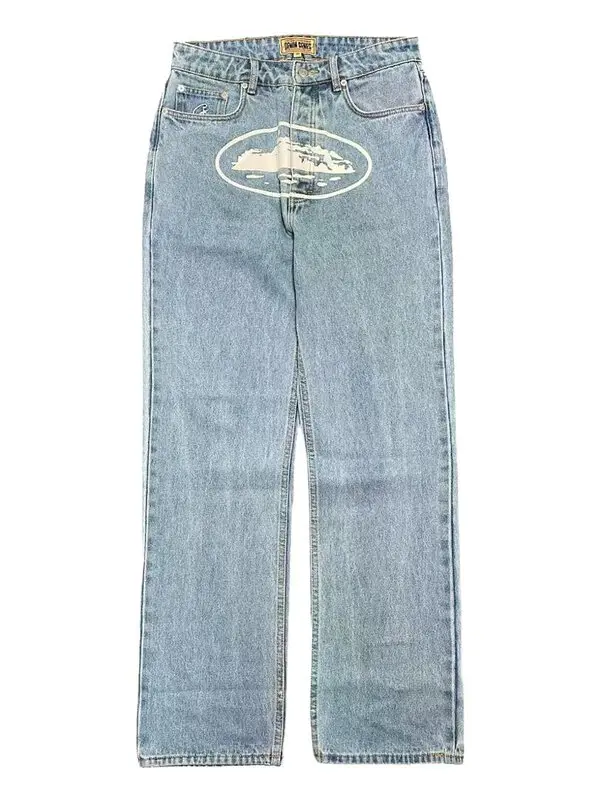 CORTEIZ Island Baggy Jeans - Blue