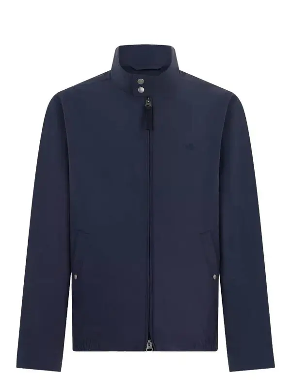 Gant High-neck Zip-up Jacket - Blue