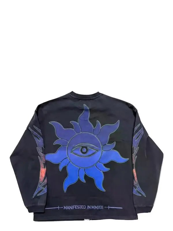 GODSPEED U.a.p Graphic-print Long-sleeve T-shirt - Black