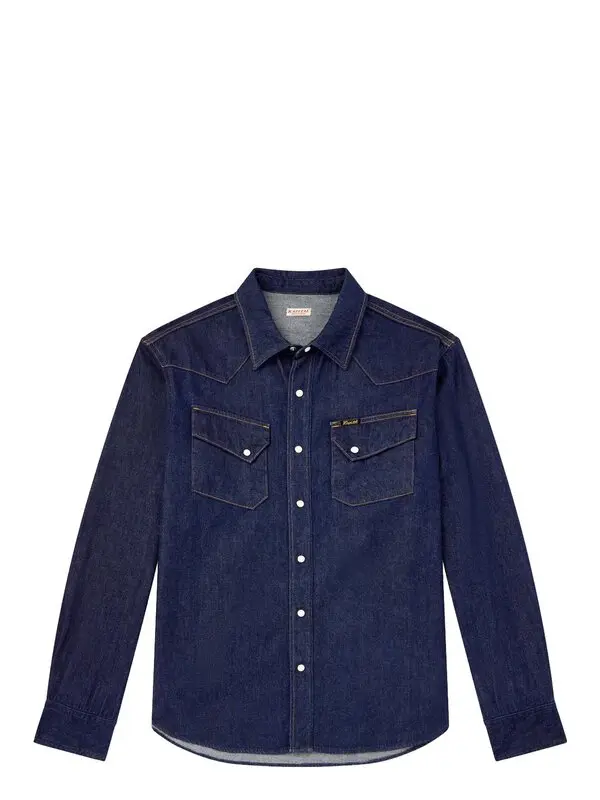 Kapital Denim Western Shirt - Blue