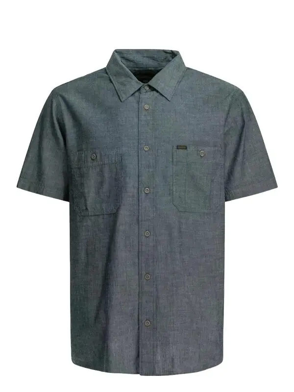 Filson Short-sleeve Button-down Shirt - Blue