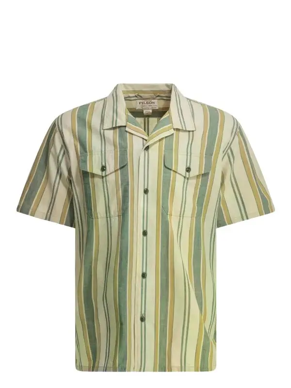 Filson Striped Short-sleeve Shirt - Neutrals