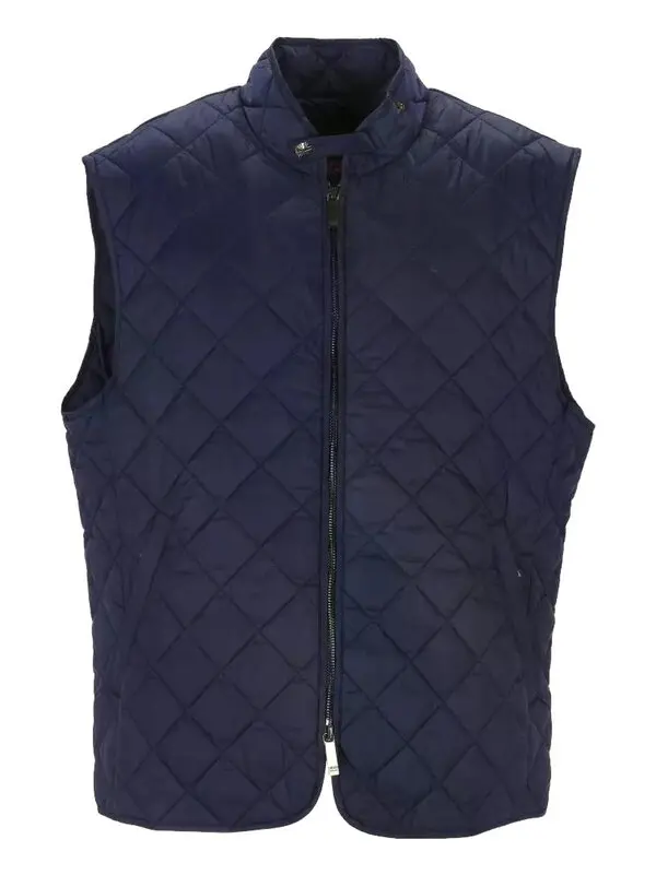 HUSKY Quilted Gilet - Blue