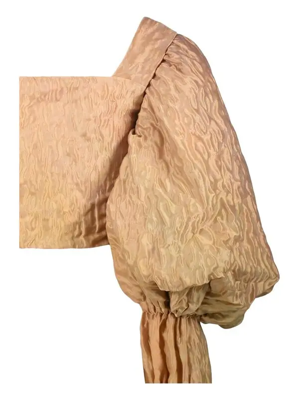ELLERY Balloon Sleeve Blouse - Neutrals