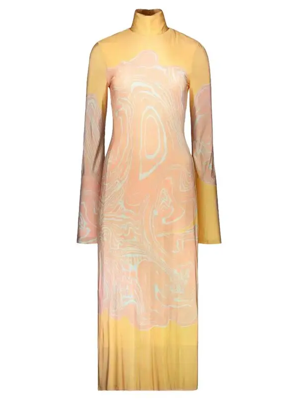ELLERY Halterneck Midi Dress - Neutrals