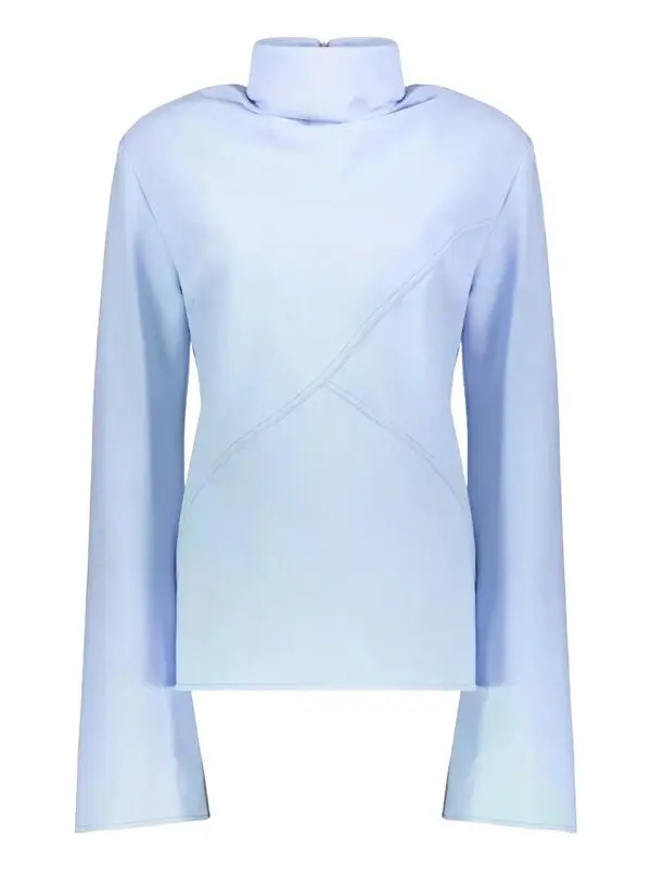 ELLERY Cross-seam Long-sleeve Top - Blue