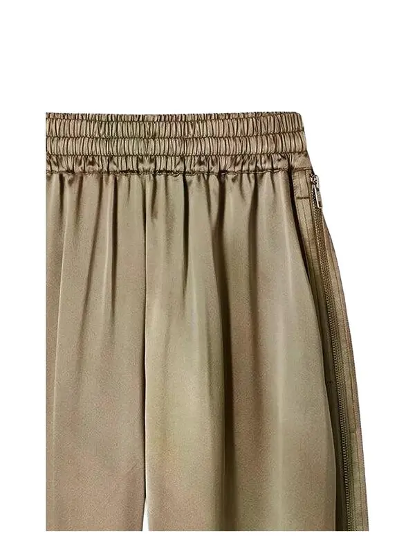 Co Collection Articulated Vented Track Pants - Brown