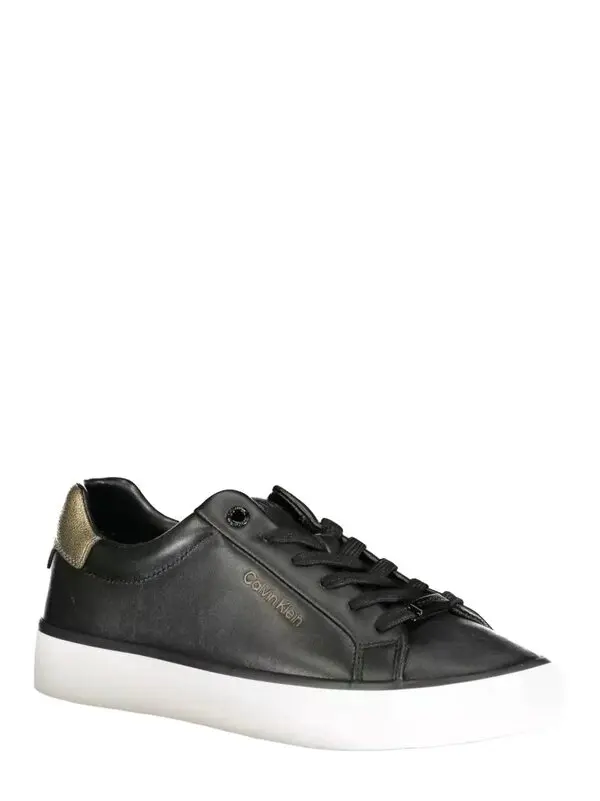 Calvin Klein Round Toe Sneakers - Black