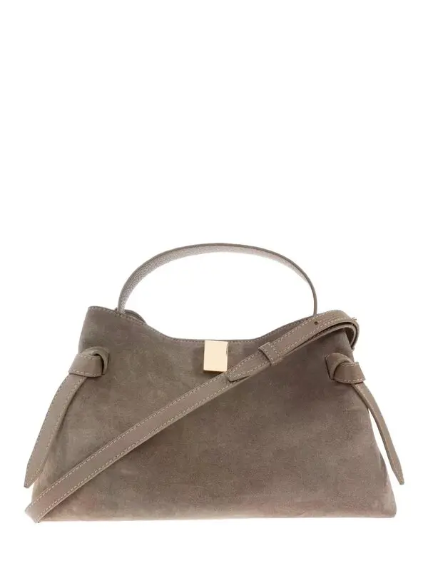 Yuzefi Gyoza Suede Tote Bag - Brown