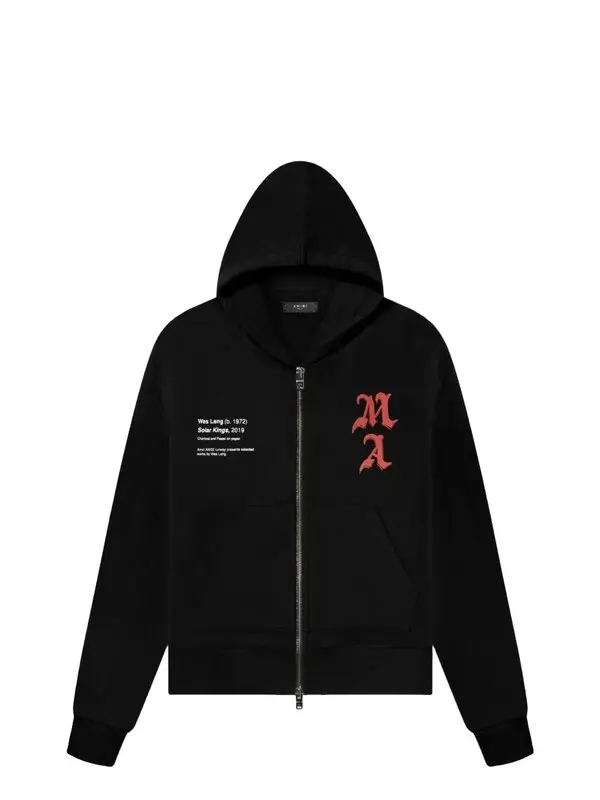 Amiri Wes Lang Solar Kings Hoodie - Black