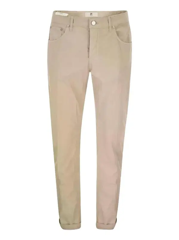 PT TORINO Five-pocket Tapered Jeans - Neutrals