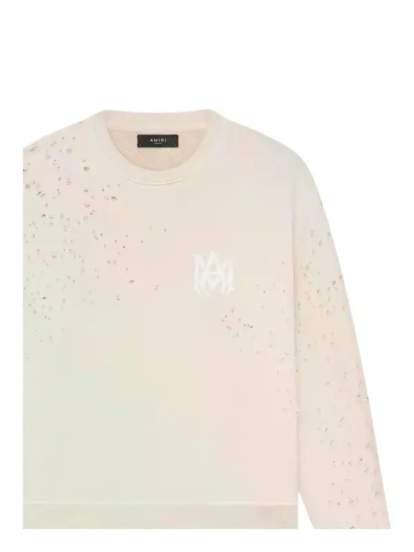 Amiri Ma Crew-neck Sweater - Neutrals