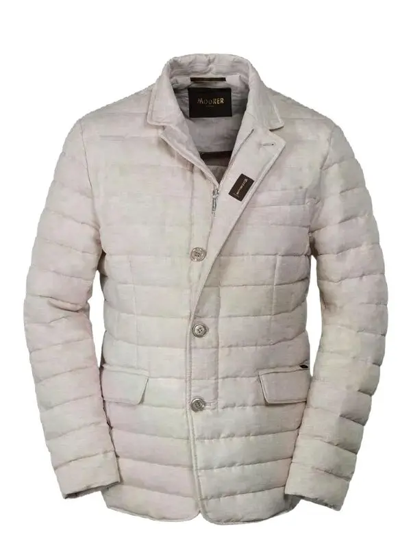 MOORER Padded Jacket - Neutrals
