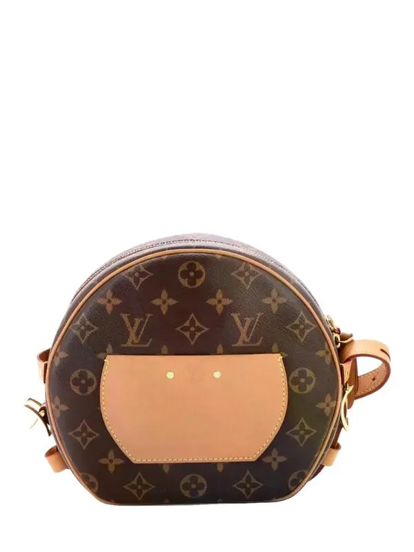 LOUIS VUITTON Boite Chapeau Souple Monogram Canvas Bag - Brown