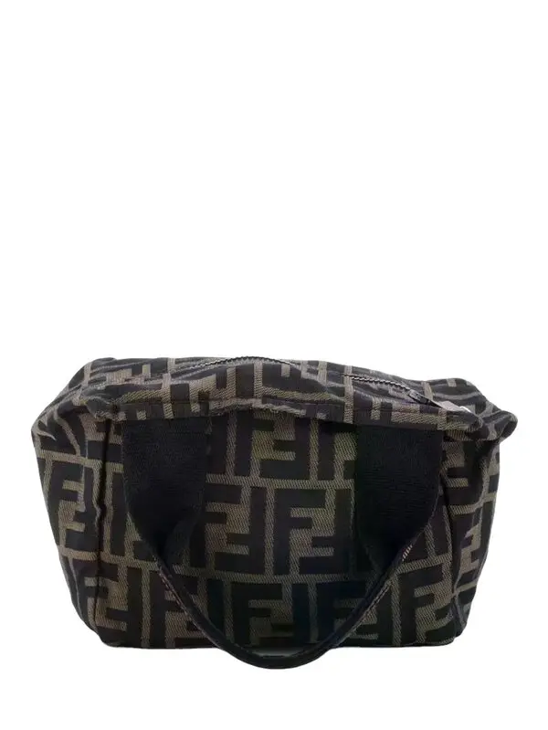 Fendi Vintage 1925 Cosmetic Mini Tote Bag - Brown