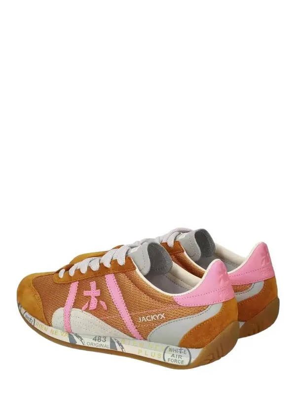 Premiata Jackyxd Logo-patch Sneakers - Brown