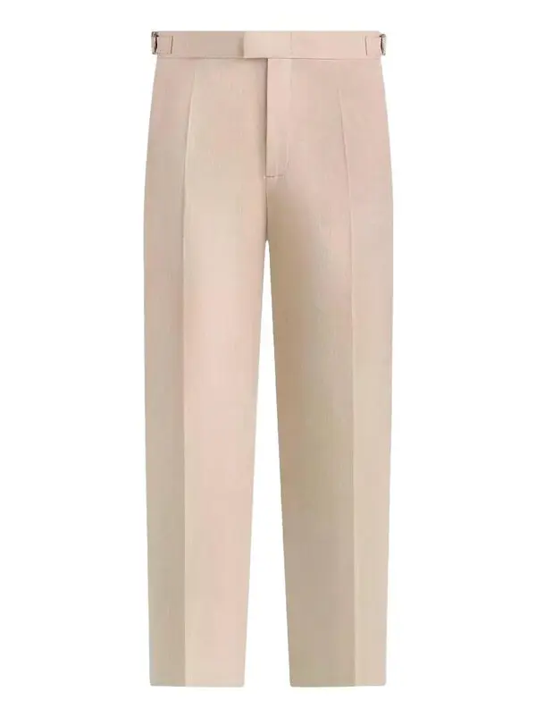 Manière De Voir Hubert Slim Fit Tailored Trousers - Neutrals