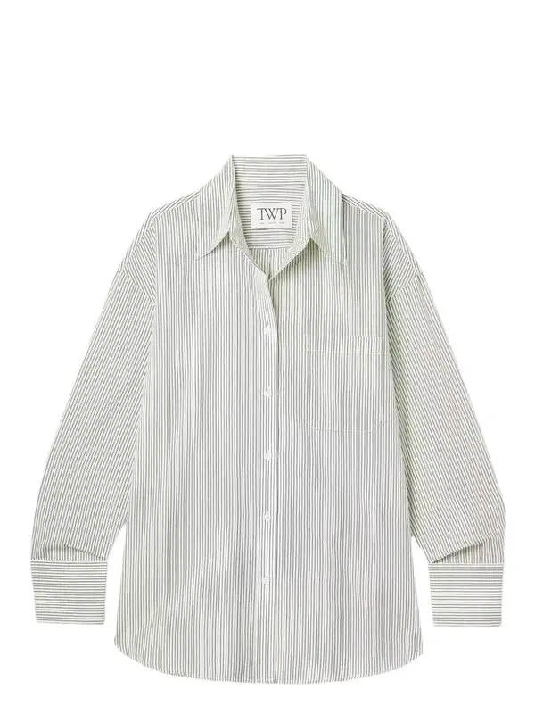 TWP Striped Shirt - Neutrals