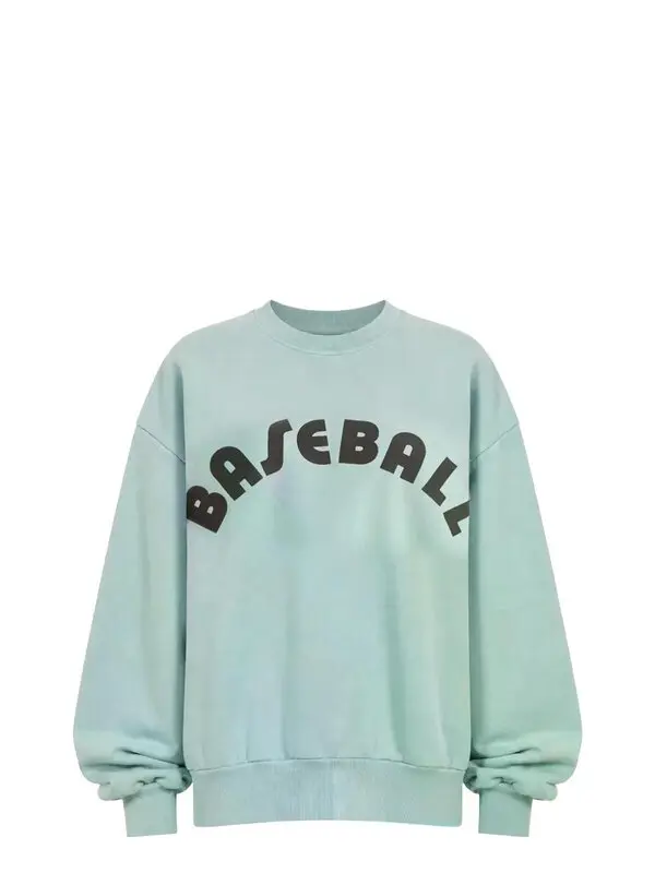 Fear Of God Graphic-print Raglan-sleeve Sweater - Blue