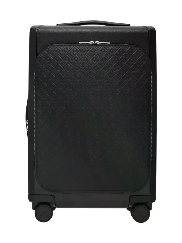 FERRAGAMO Embossed Monogram Hand Luggage - Black