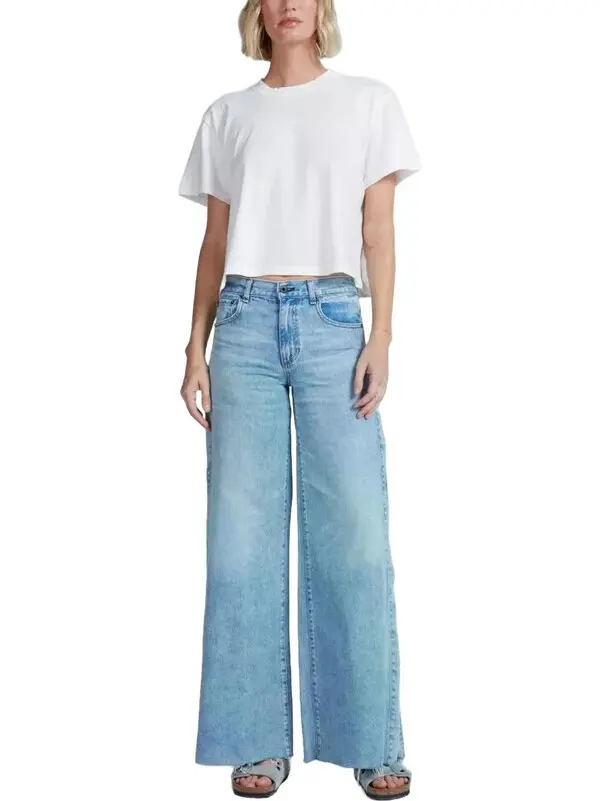 ASKK NY Raw-hem Jeans - Blue