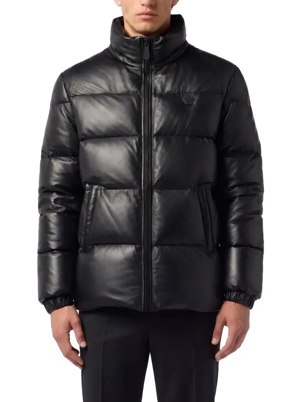 Philipp Plein Puffer Jacket - Black