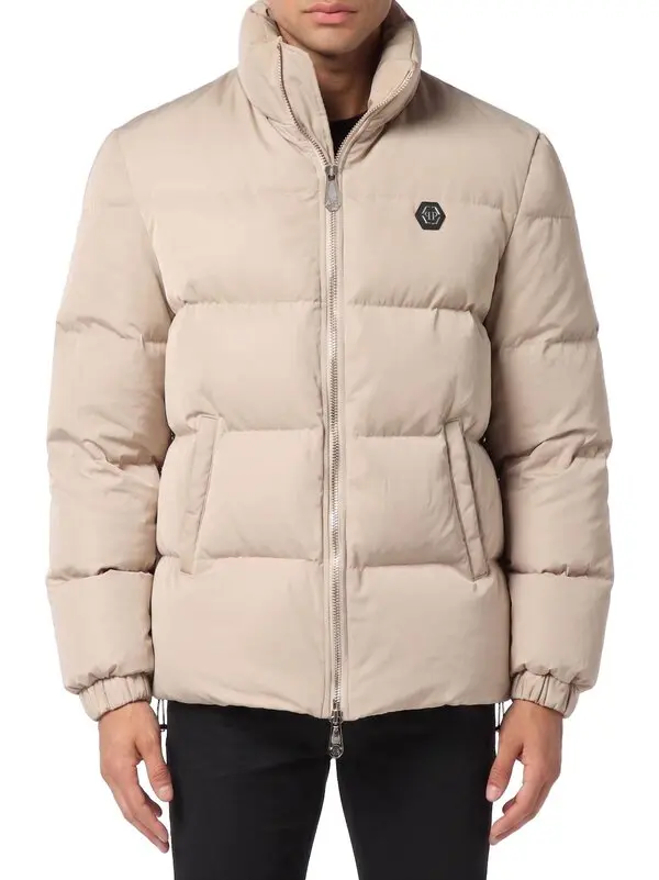 Philipp Plein Puffer Jacket - Beige