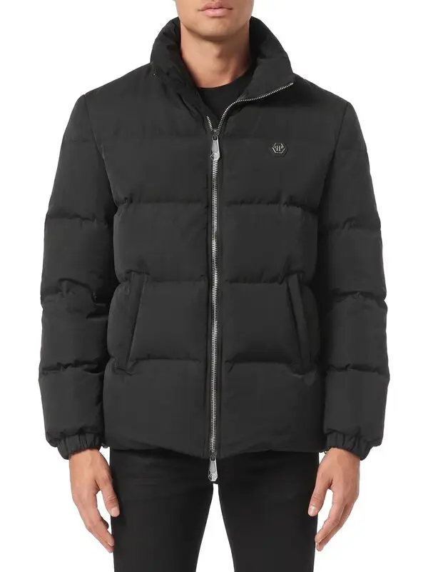 Philipp Plein Puffer Jacket - Black