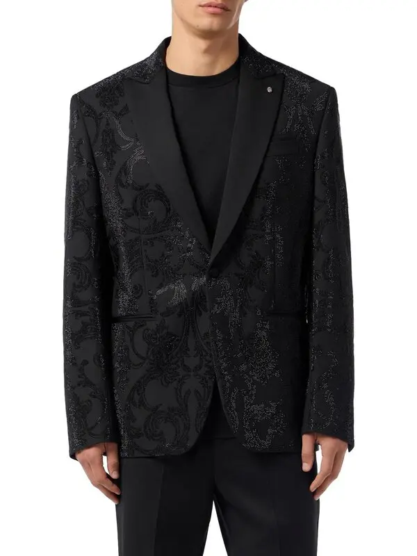 BILLIONAIRE Tailored Jacket - Black