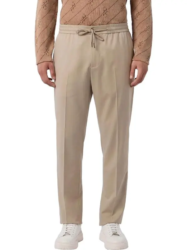 BILLIONAIRE Tailored Trousers - Beige