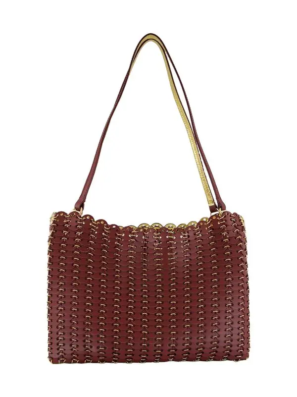 Rabanne Shoulder Bag - Burgundy
