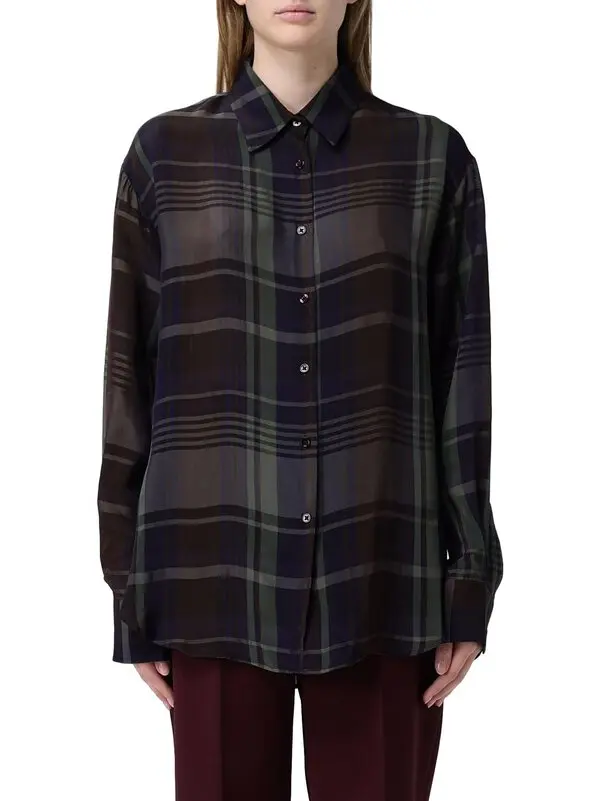 THE FRANKIE SHOP Plaid Button-up Shirt - Multicolor