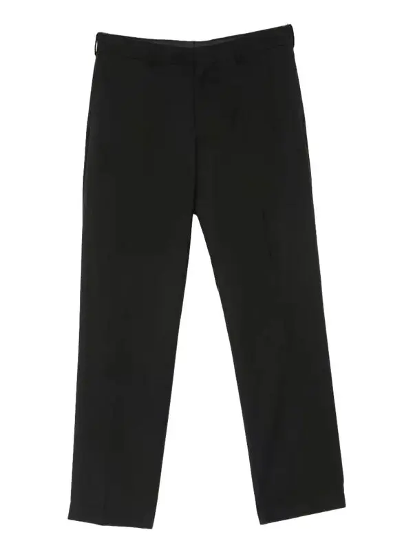 Paul Smith Tailored Trousers With Pressed Crease - Black