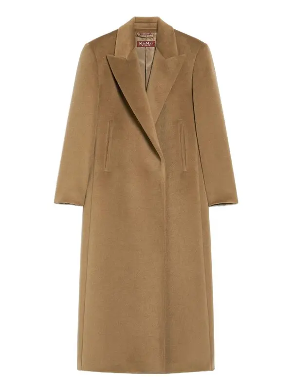 Max Mara Double-breasted Coat - Camel