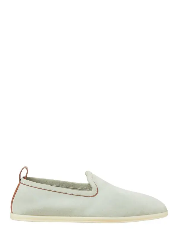 Loro Piana Venice Walk Loafers - Popsicle Mint