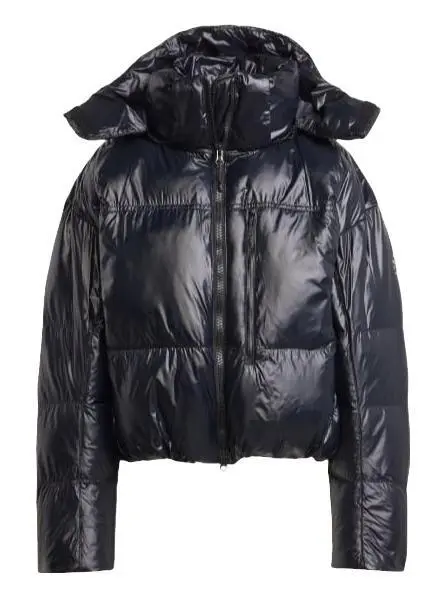 Adidas By Stella McCartney Cropped Puffer Jacket - Black