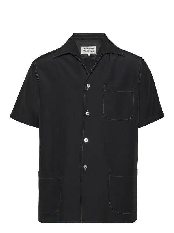 MAISON MARGIELA Short-sleeve Shirt - Black