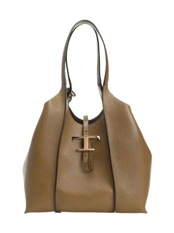 TOD'S Timeless Small Shopping Bag - Brown