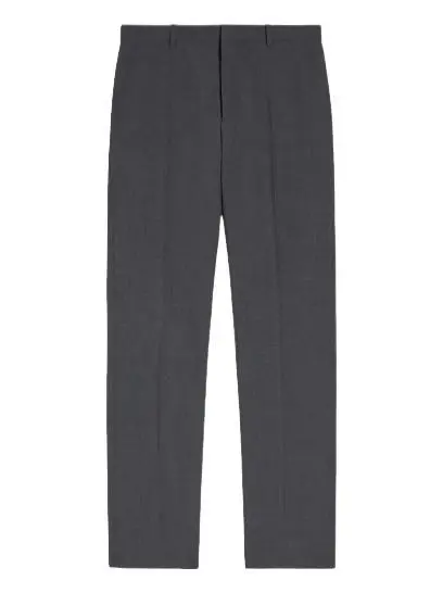 JIL SANDER Tailored Poplin Trousers - Stone Gray