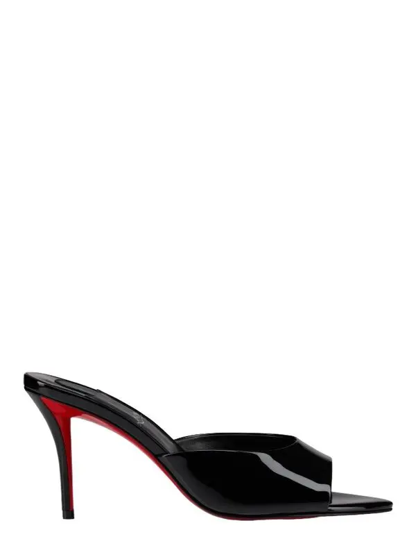 CHRISTIAN LOUBOUTIN Miss Z Open Toe Mules - Black